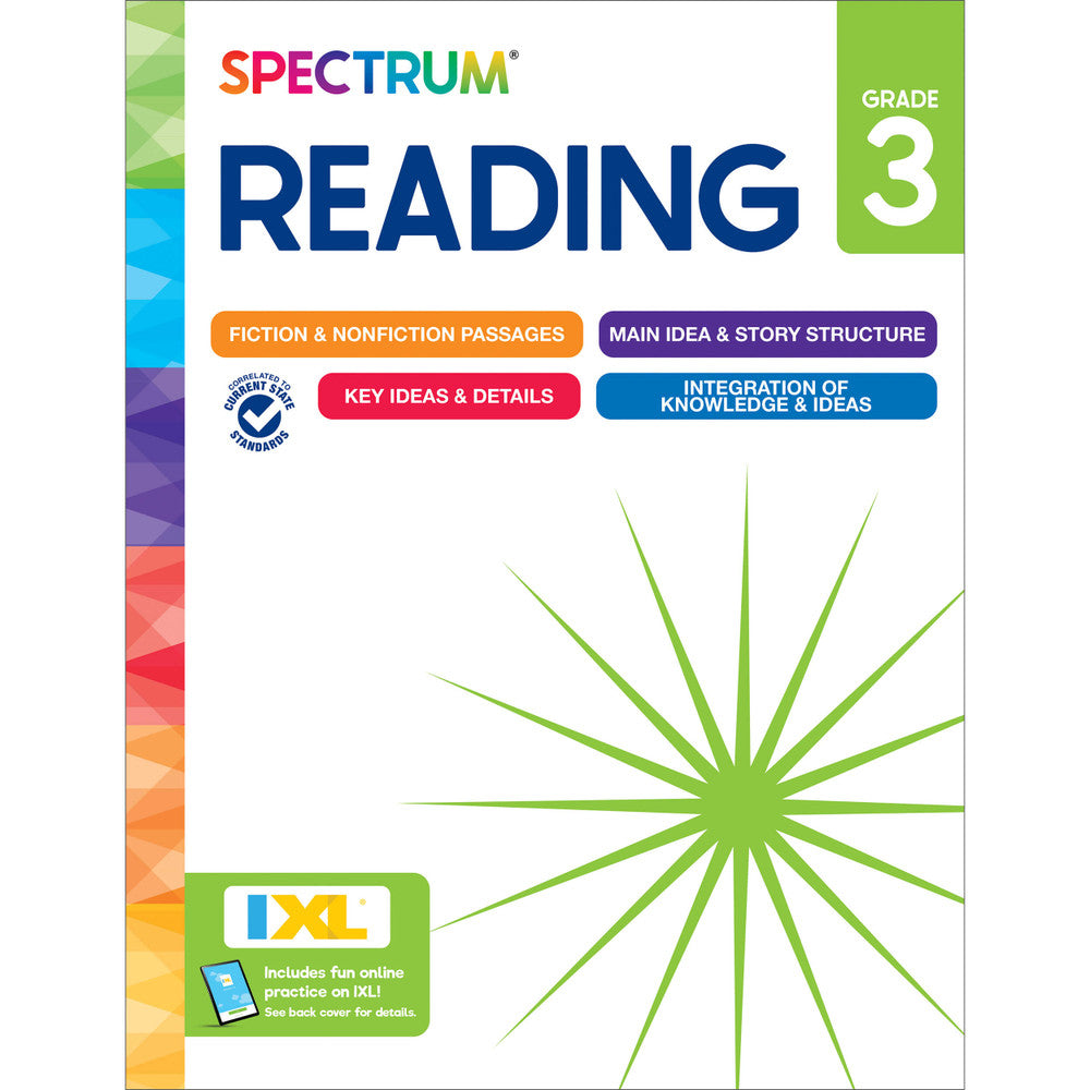 Spectrum Reading Workbook Grade 3 Paperback – A Brighter Child ...