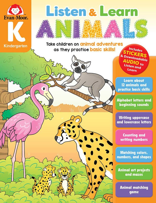 Listen and Learn: Animals, Grade K – A Brighter Child Homeschool ...