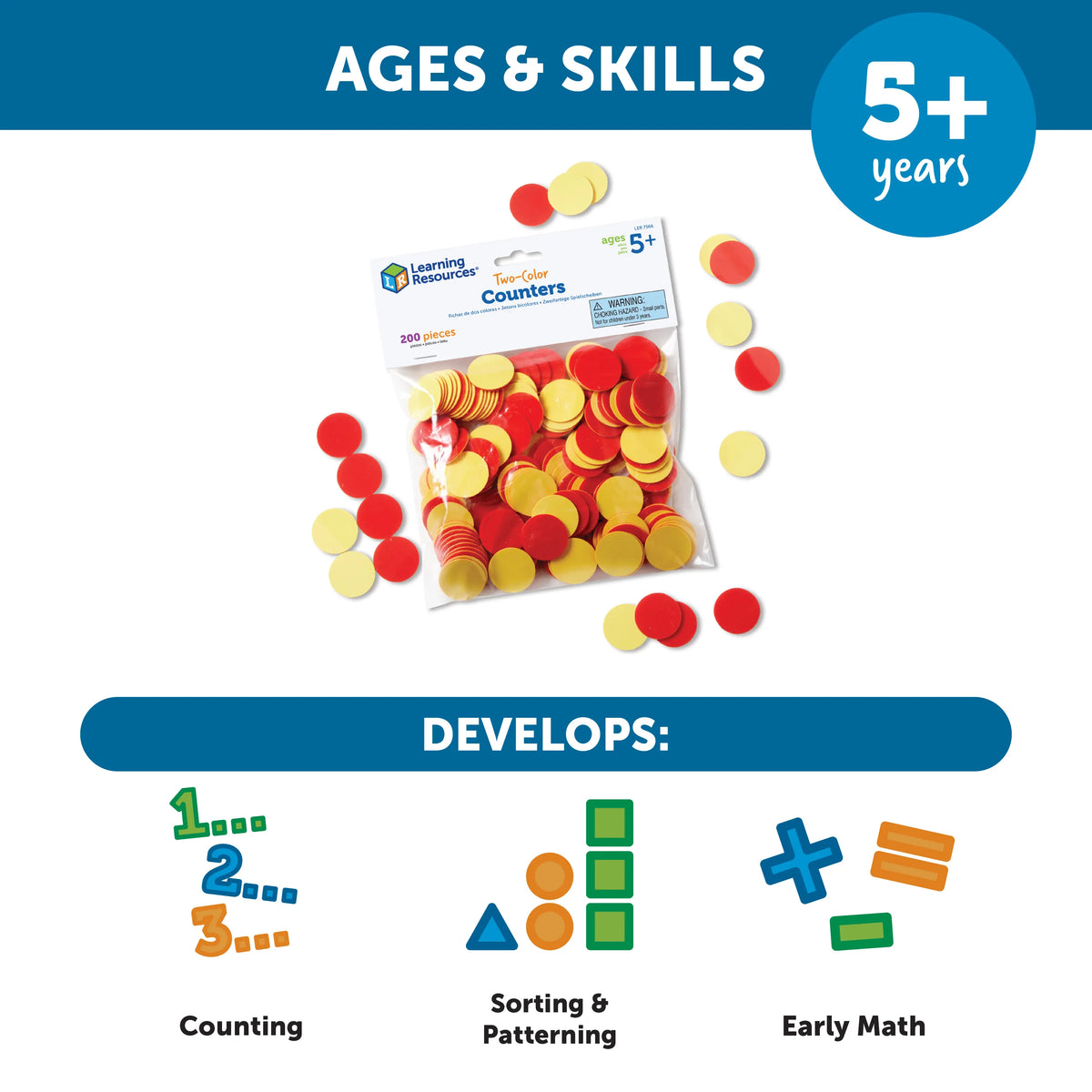 Red & Yellow Counters (Set of 200) – A Brighter Child Homeschool ...