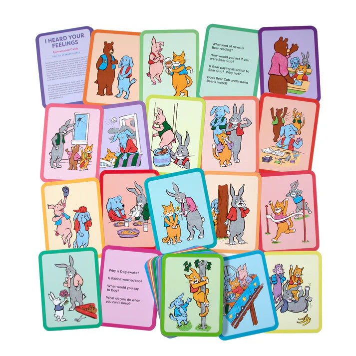 I Heard Your Feelings Conversation Cards – A Brighter Child Homeschool ...