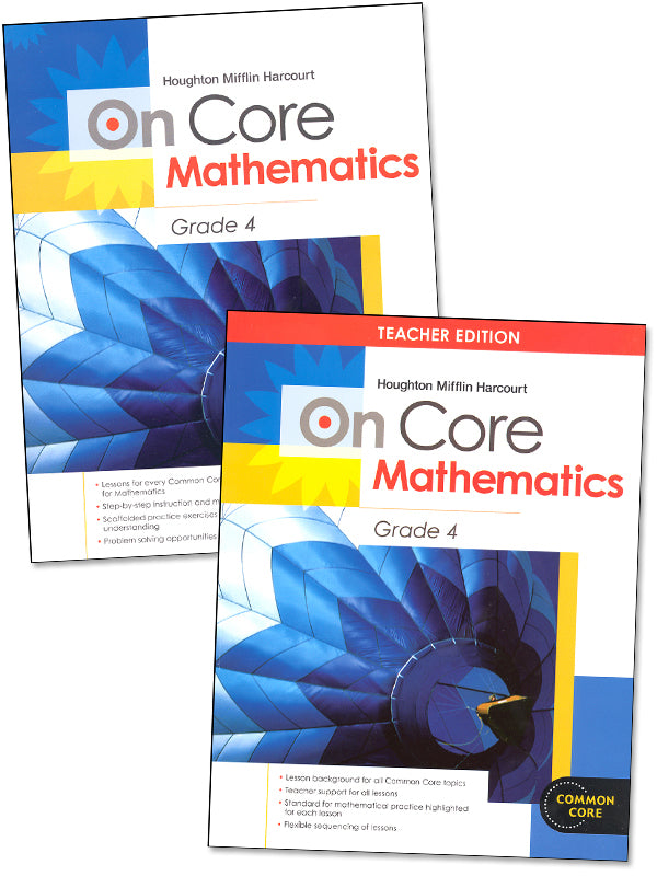 On Core Mathematics Grade 4 Bundle – A Brighter Child Homeschool ...