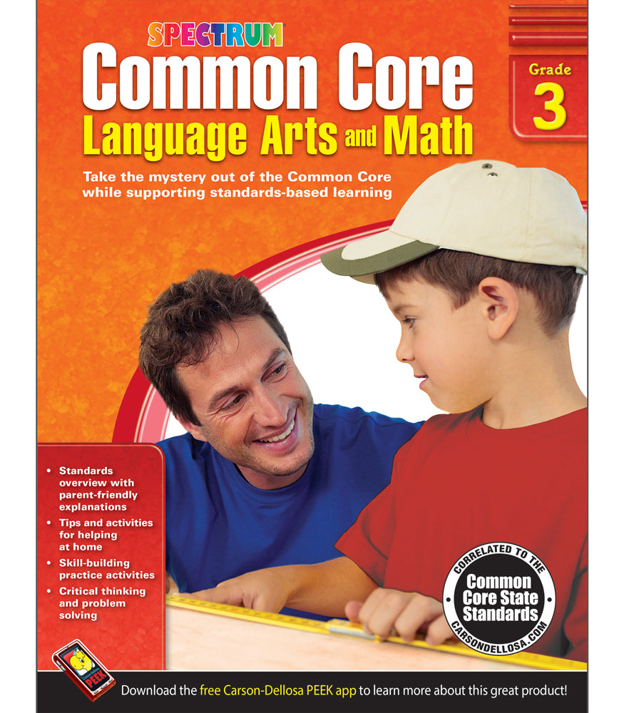 Spectrum Common Core Language Arts and Math Resource Book Grade 3 – A ...