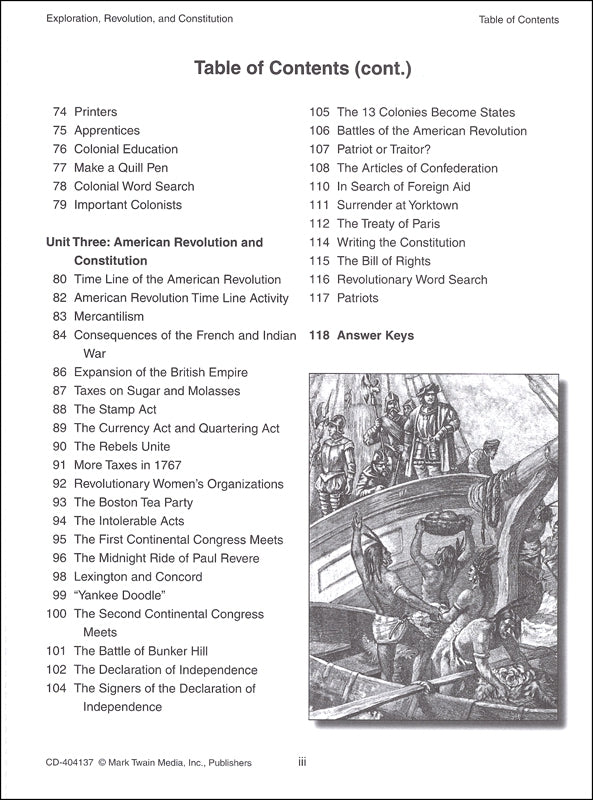 Exploration, Revolution, and Constitution Resource Book Grade 6-12 – A ...