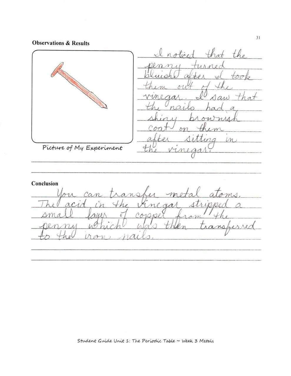 Chemistry for the Logic Stage Student Guide - Elemental Science – A ...