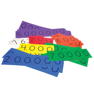Singapore Math Place Value Strips Units–millions (3-6) – A Brighter ...