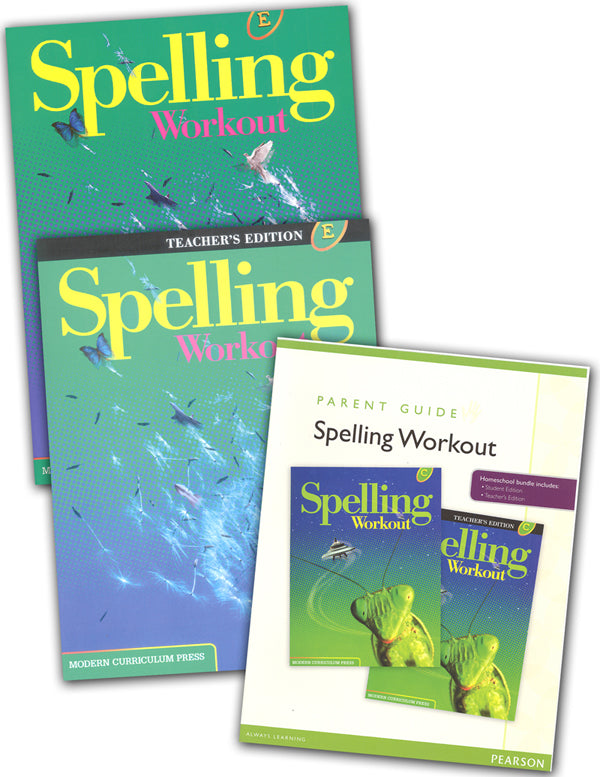 MCP Spelling Workout Level E Homeschool Bundle Grade 5 – A Brighter ...