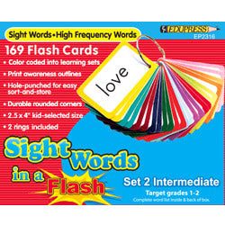 Sight Words in a Flash™ Color-coded Flash Cards, Grades 1–2, Set 2 Int ...