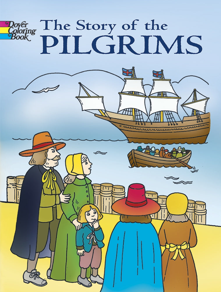 The Story of the Pilgrims Coloring Book – A Brighter Child Homeschool ...