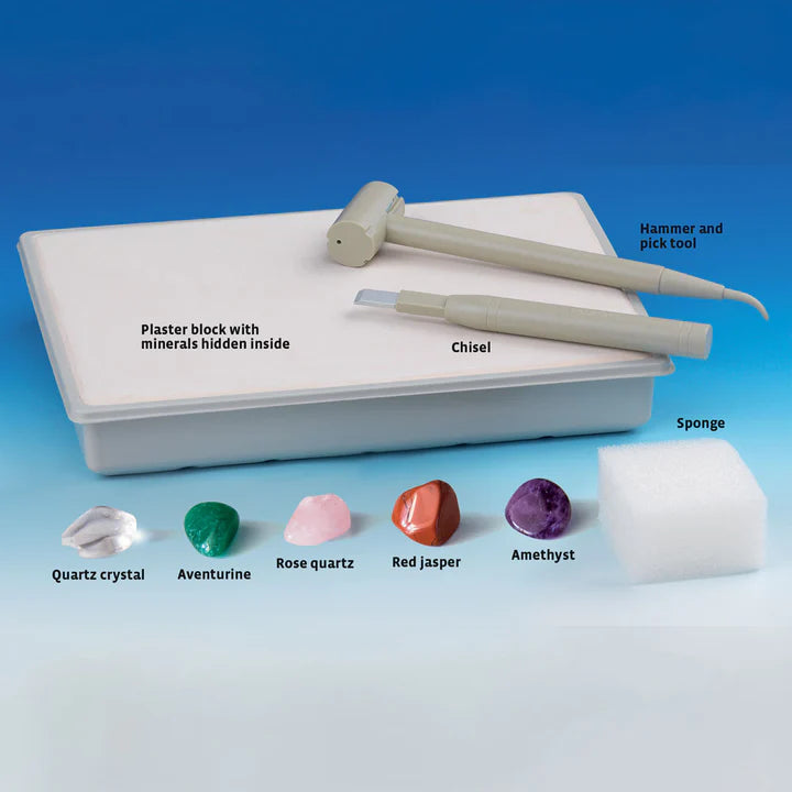 I Dig It! Rocks - Real Minerals Excavation Kit – A Brighter Child ...
