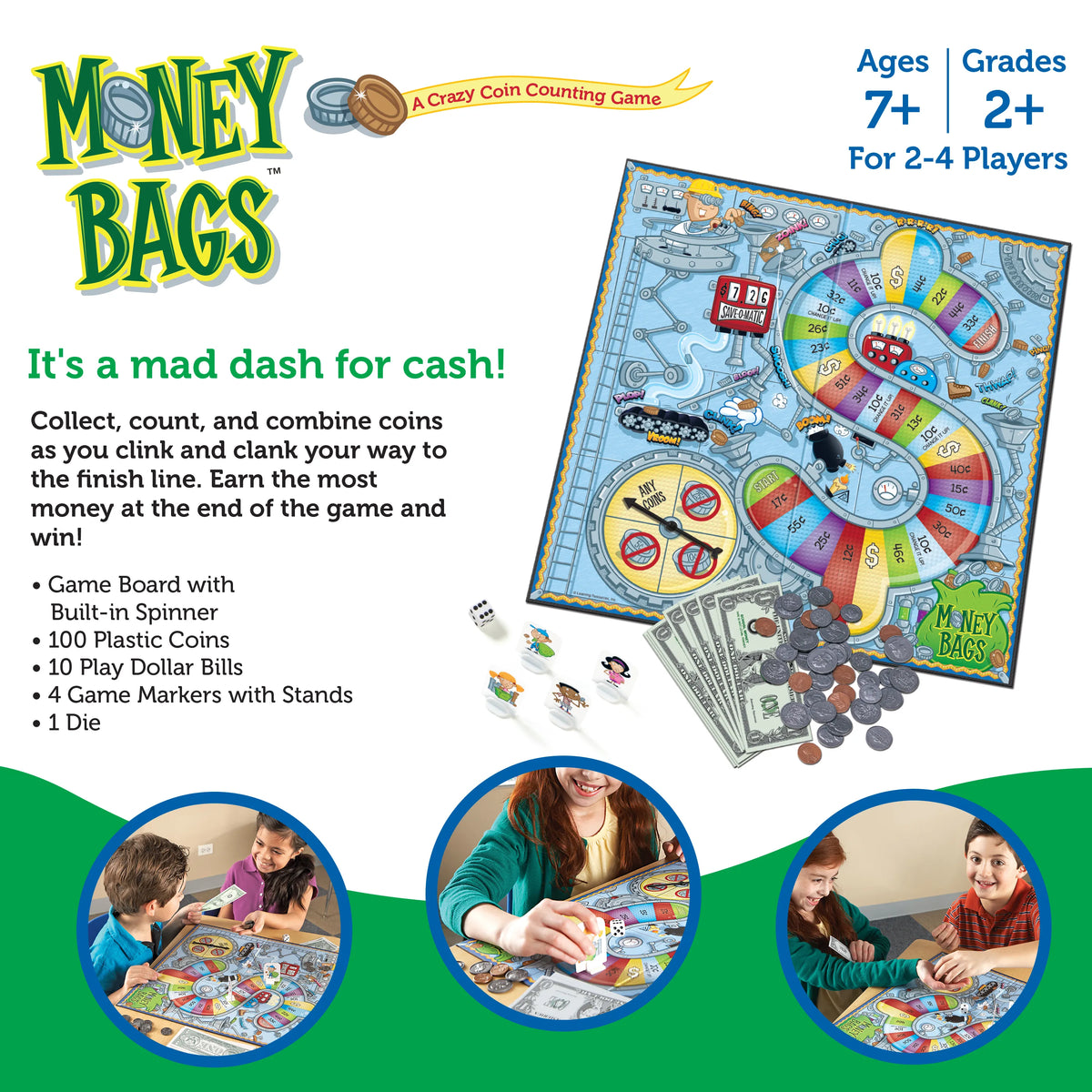 Money Bags Coin Value Game – A Brighter Child Homeschool & Educational ...