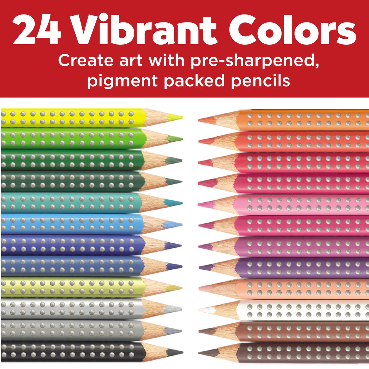 24 Grip Colored EcoPencils (Faber-Castell) – A Brighter Child ...