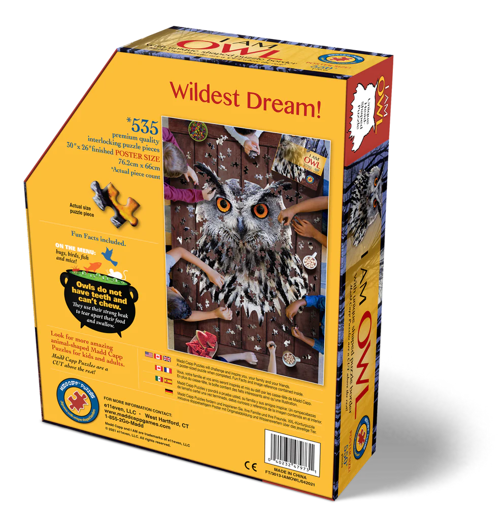I AM OWL PUZZLE (550 Pieces) – A Brighter Child Homeschool ...
