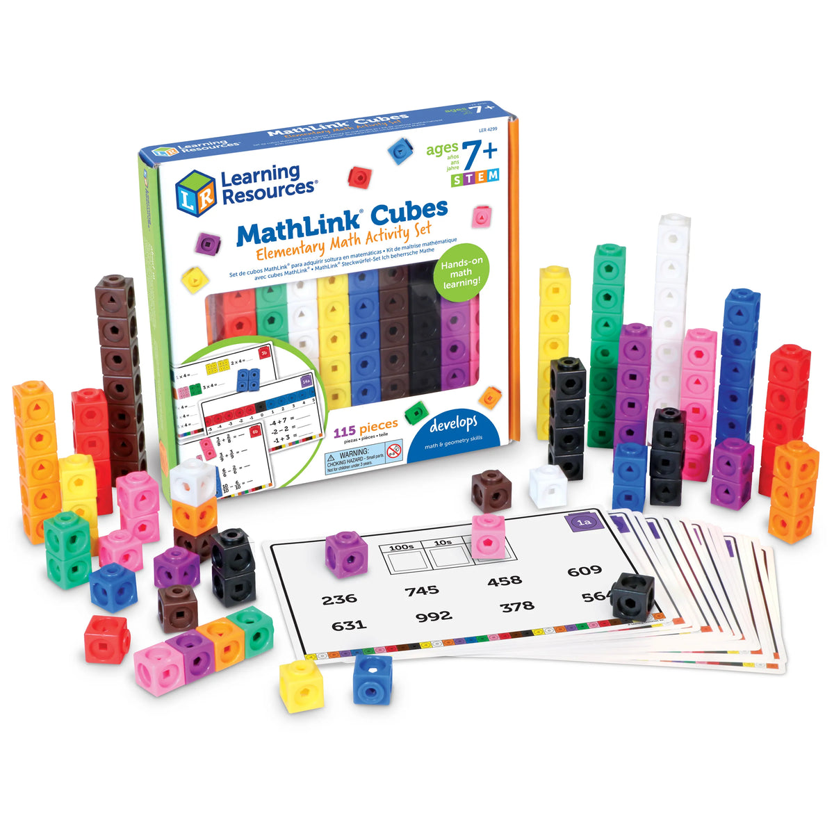 MathLink Cubes Elementary Math Activity Set – A Brighter Child ...