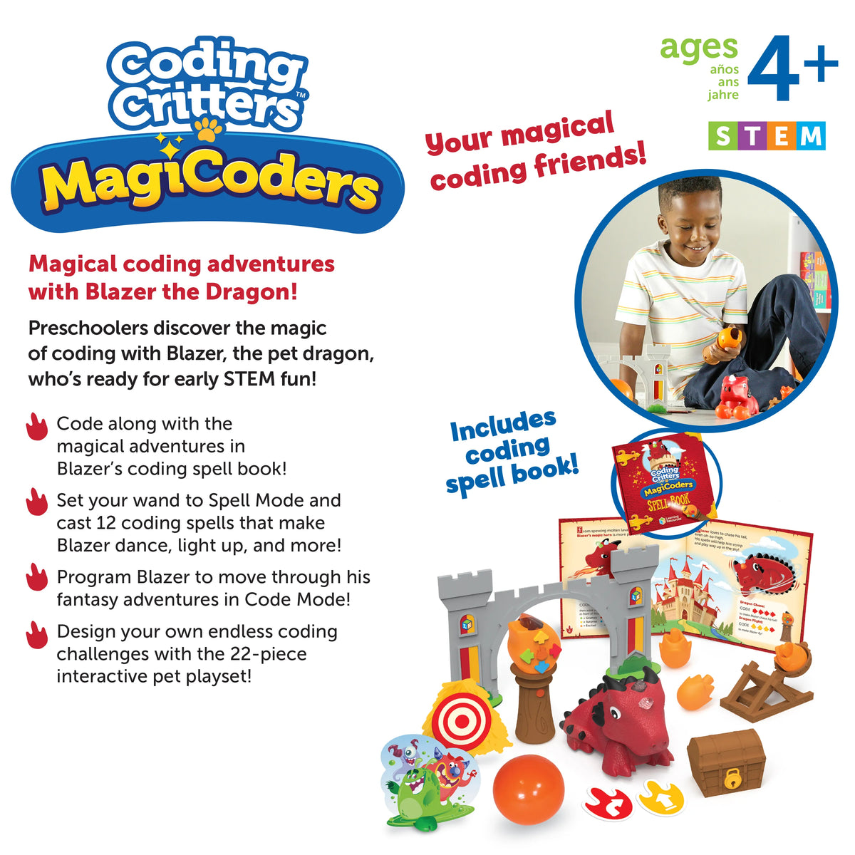 Coding Critters MagiCoders: Blazer the Dragon – A Brighter Child Homeschool & Educational Supplies