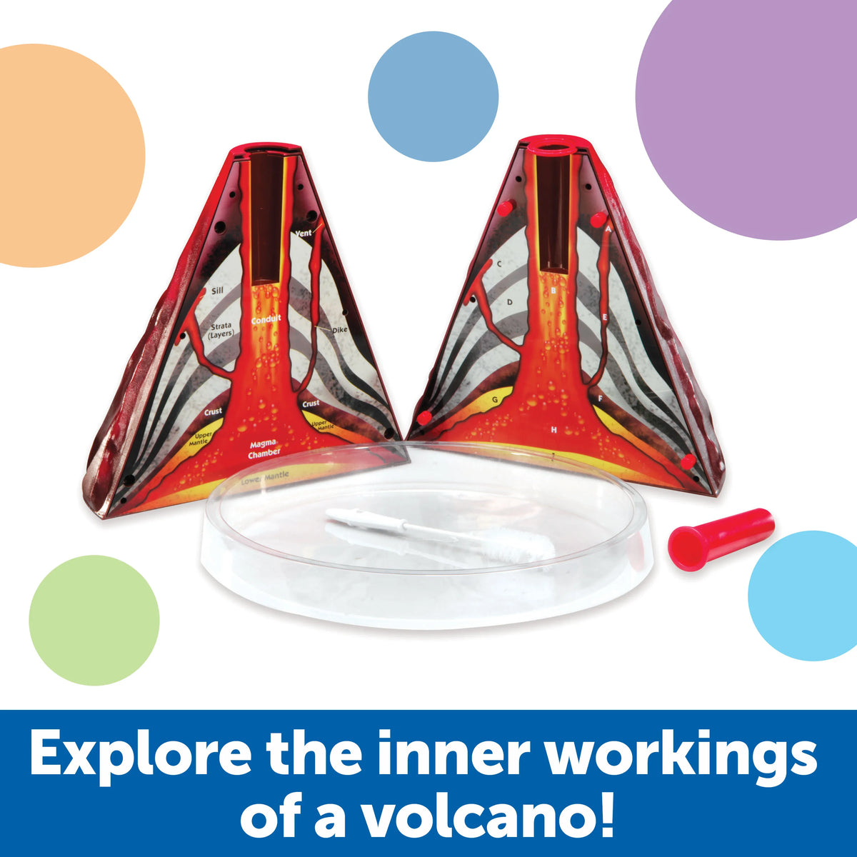 Erupting Cross-Section Volcano Model – A Brighter Child Homeschool ...