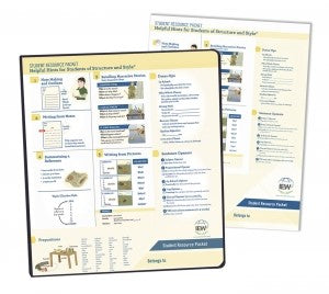IEW Student Resource Package [Packet and Binder] – A Brighter Child ...