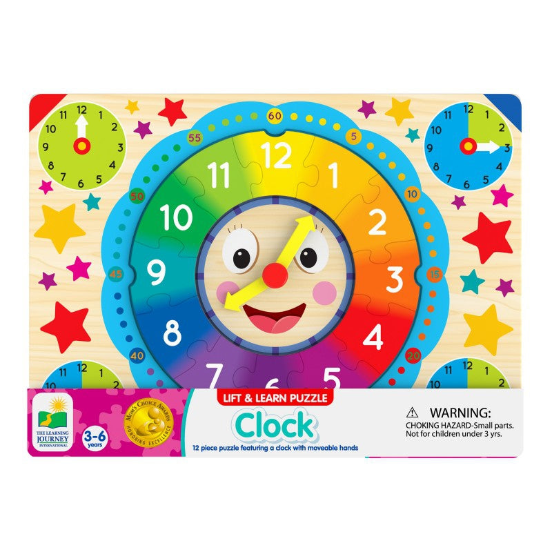 Lift & Learn Clock Puzzle - The Learning Journey – A Brighter Child ...