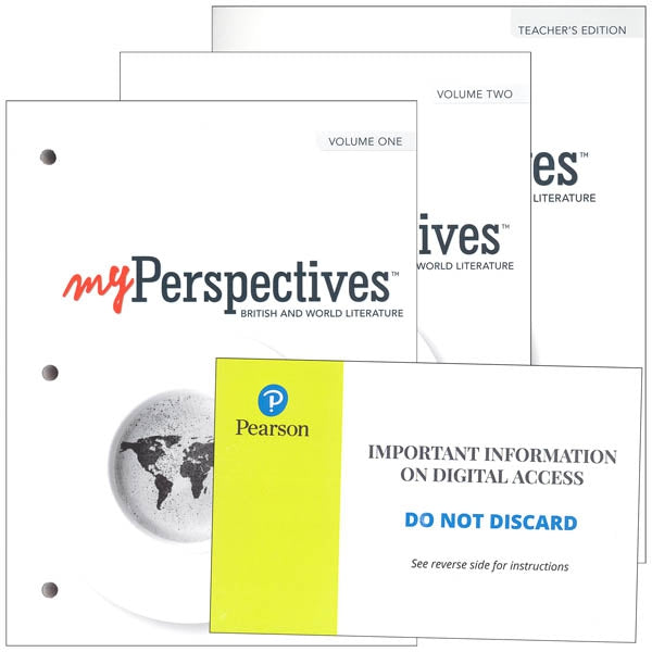 myPerspectives Homeschool Bundle Grade 12 British and World Literature ...