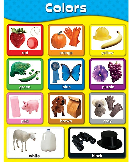 Colors Chart – A Brighter Child Homeschool & Educational Supplies