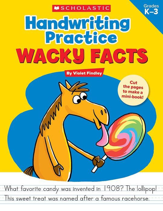 Handwriting Practice: Wacky Facts – A Brighter Child Homeschool ...