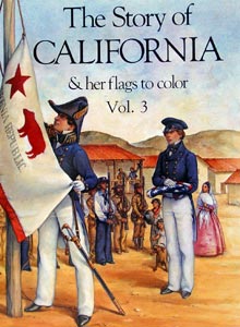 The Story of California and Her Flags to Color - Book 3 - Gold R – A ...