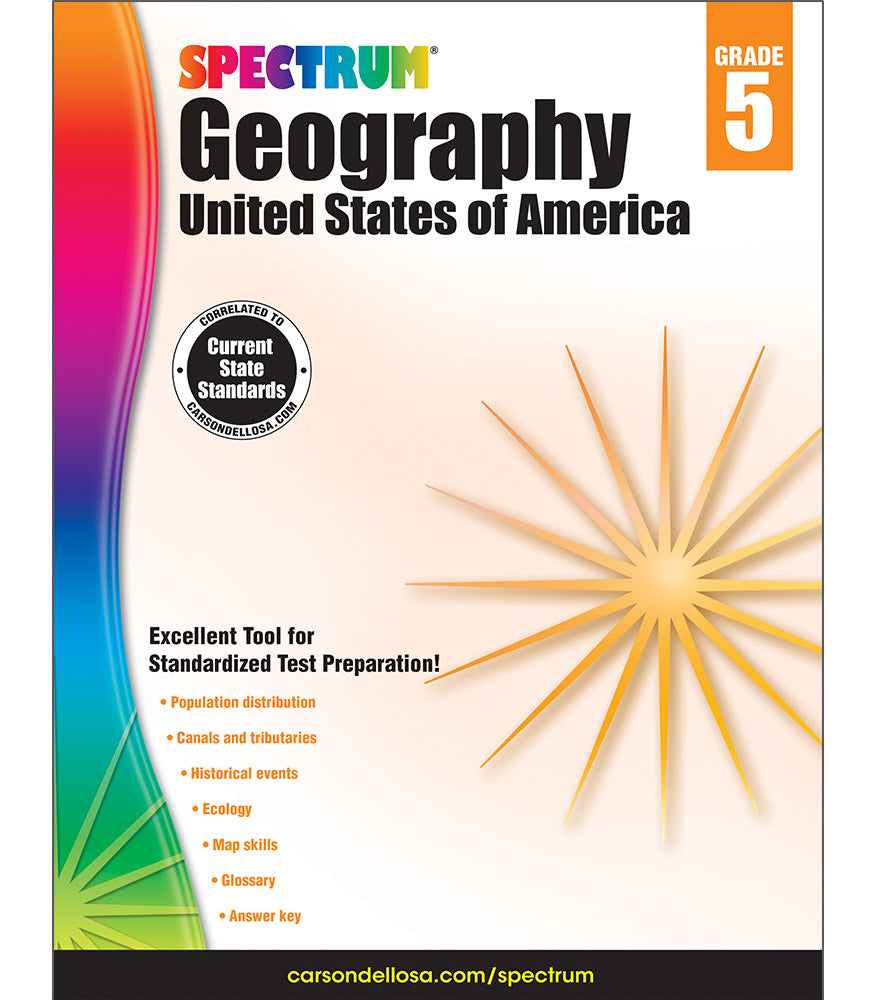 Spectrum Geography Grade 5 – A Brighter Child Homeschool & Educational ...