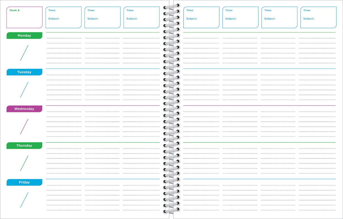 Teacher Coloring Planner Book - Scholastic – A Brighter Child ...