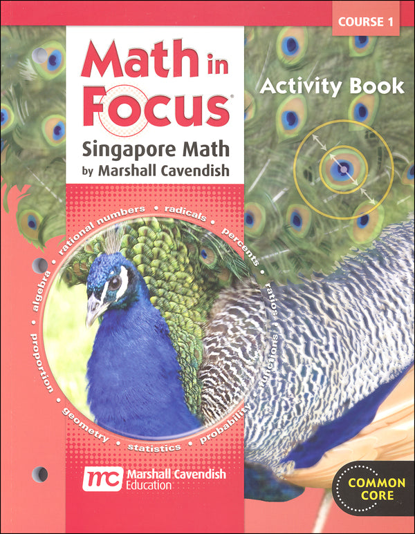 Math in Focus: The Singapore Approach Grade 6 Blackline Activities (Cl ...
